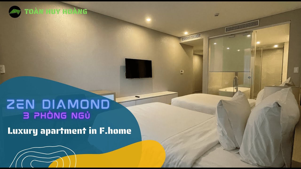 UPSCALE 3-BEDROOM APARTMENT IN ZEN DIAMOND | CĂN HỘ 3 PHÒNG NGỦ SANG ...