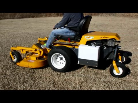 Walker Mower Super Bee 60 "Lawn Care Organization" Vlog #92 - YouTube