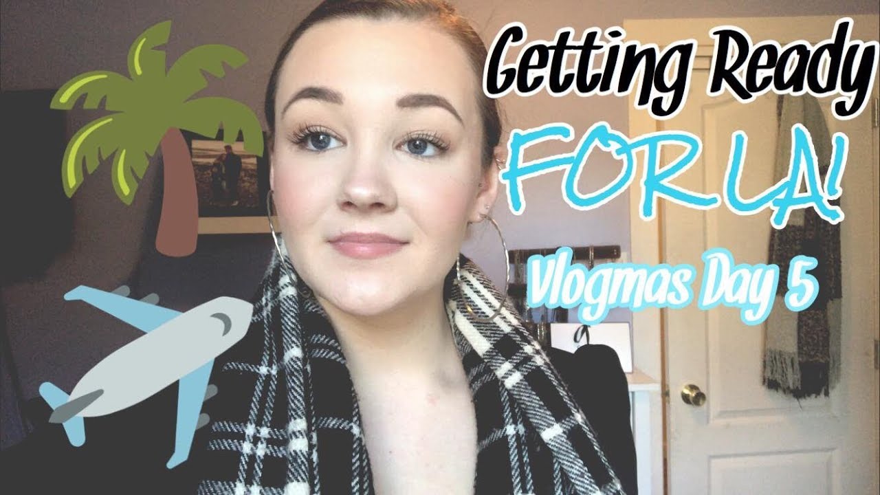 PACK FOR LA & RUN ERRANDS WITH ME! | Vlogmas Day 5 | Haley Toal - YouTube