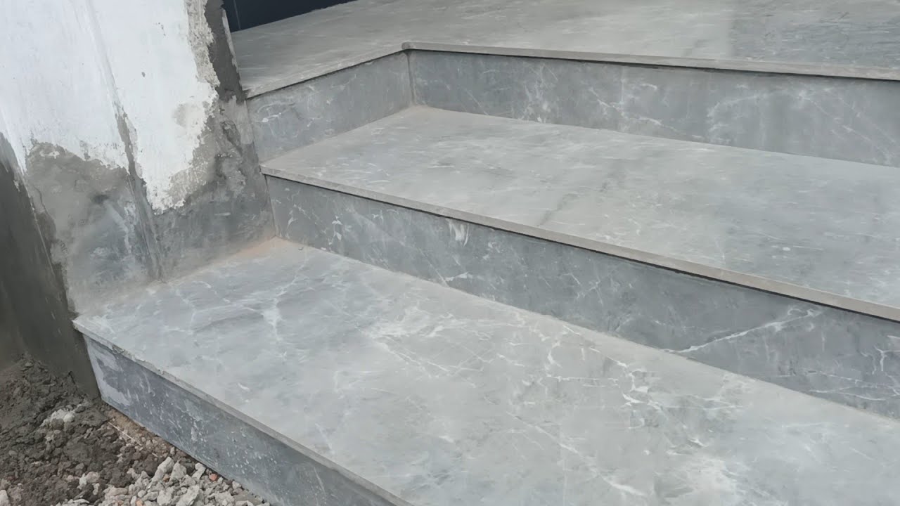 CARA BIKIN ANAK TANGGA TERAS MINIMALIS || Rumah minimalis - YouTube