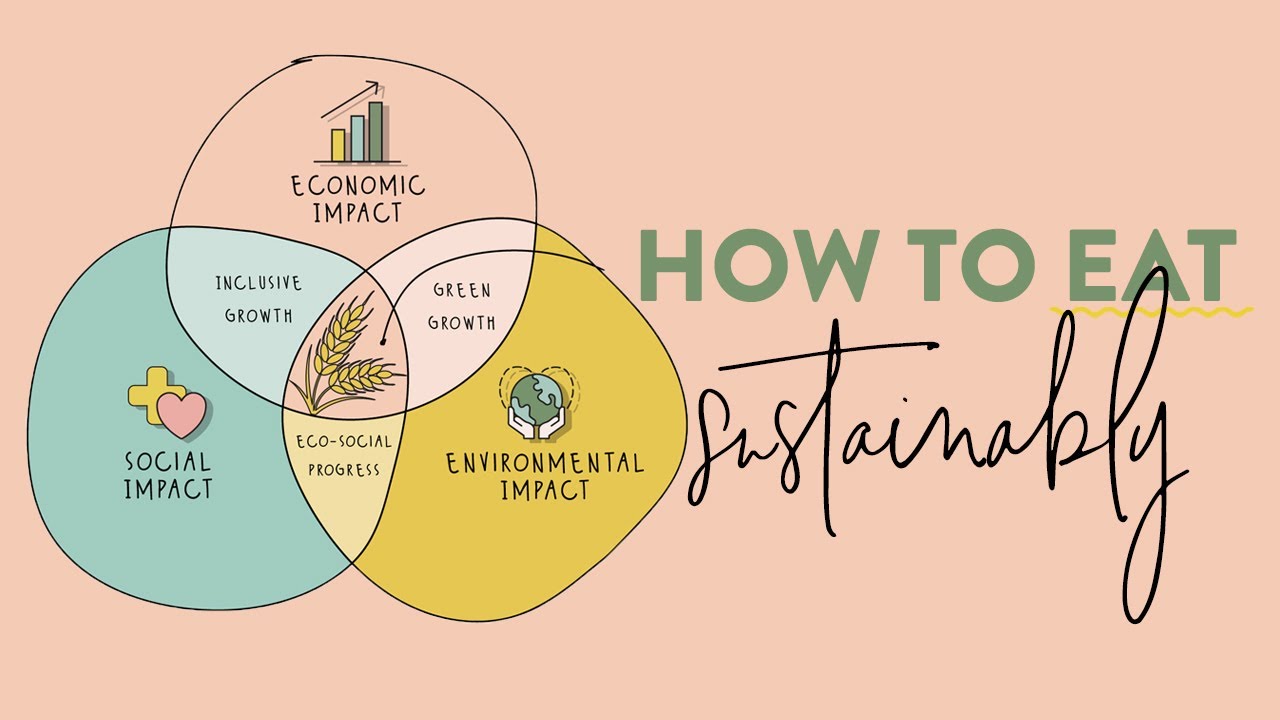 How to Eat Sustainably [Easy Tips] - YouTube