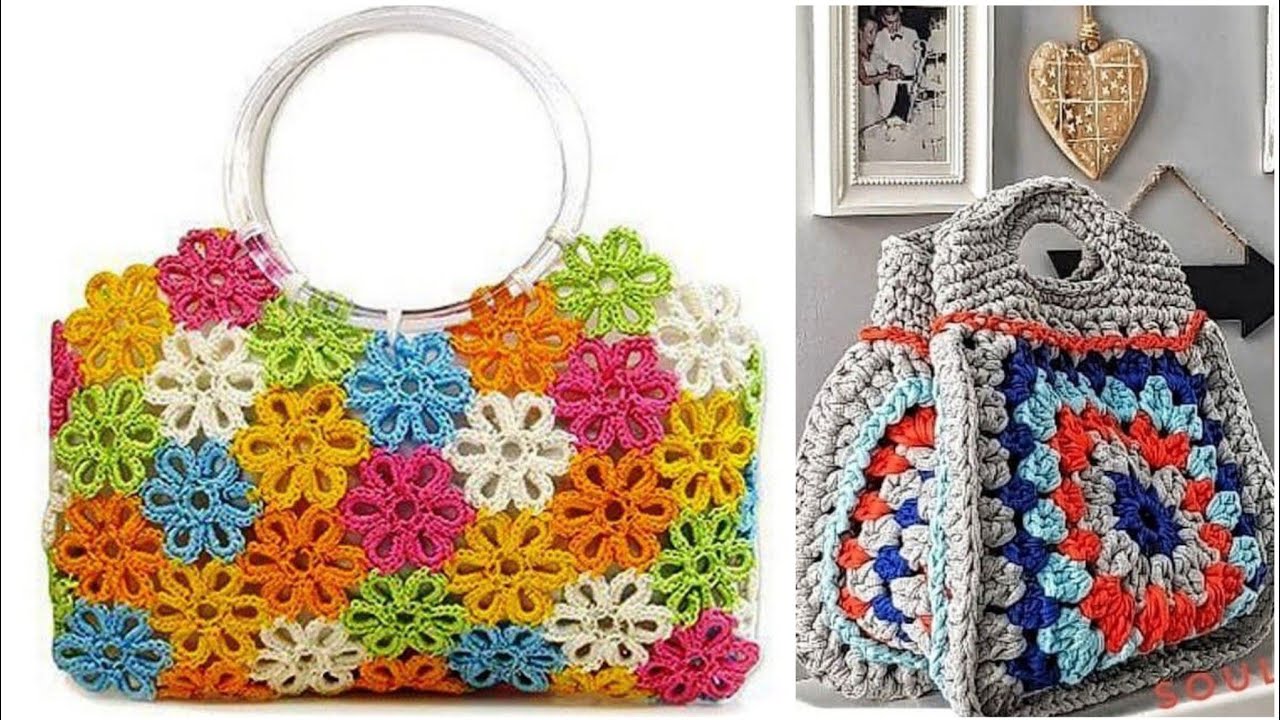 Class Hand Made Crochet Handbags Designs Patterns ideas2023 - YouTube