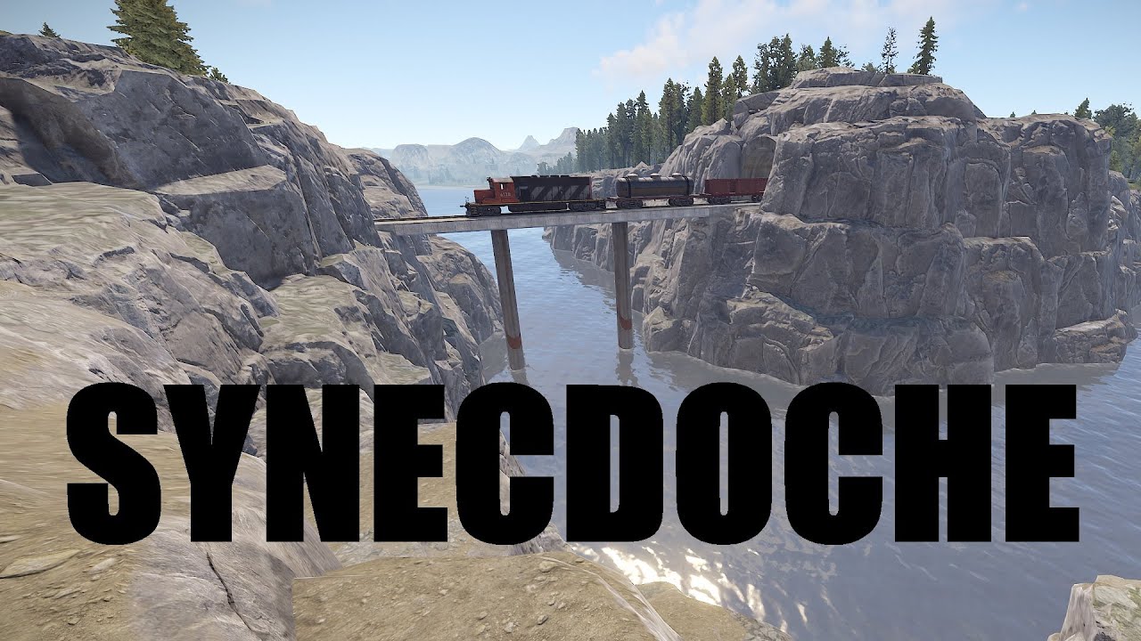 Rust Custom Map Synecdoche: Train Reveal - YouTube