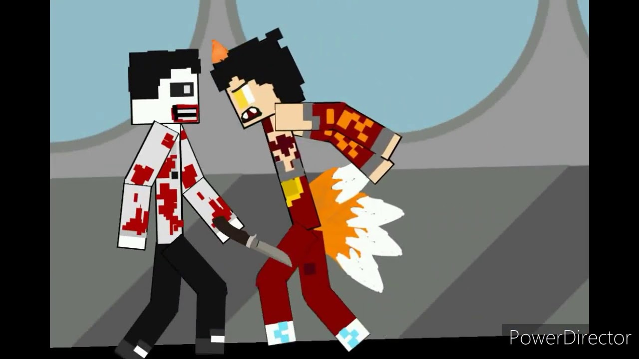 Jeff the killer vs SCP-953 - YouTube