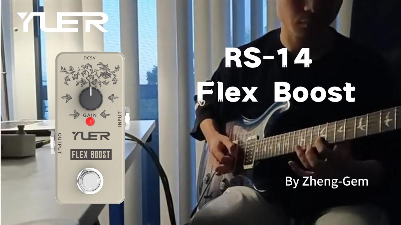 YUER RS-14 Flex Boost Pedal Demo by Zheng-Gem - YouTube YUER RS-14 Flex Boost Pedal Demo by Zheng-Gem - YouTube