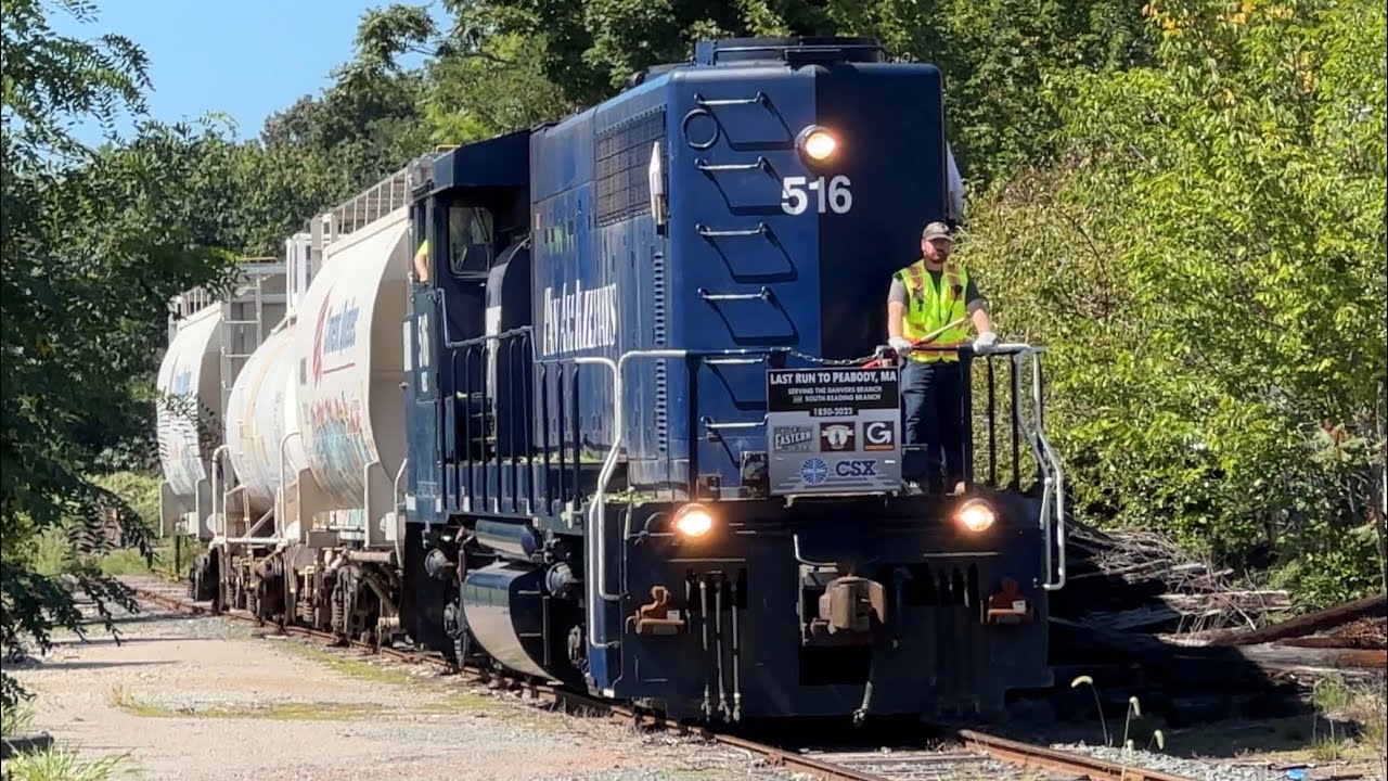 The Last of Freight Service to Peabody, MA After Over 170 Years - 8/31 ...