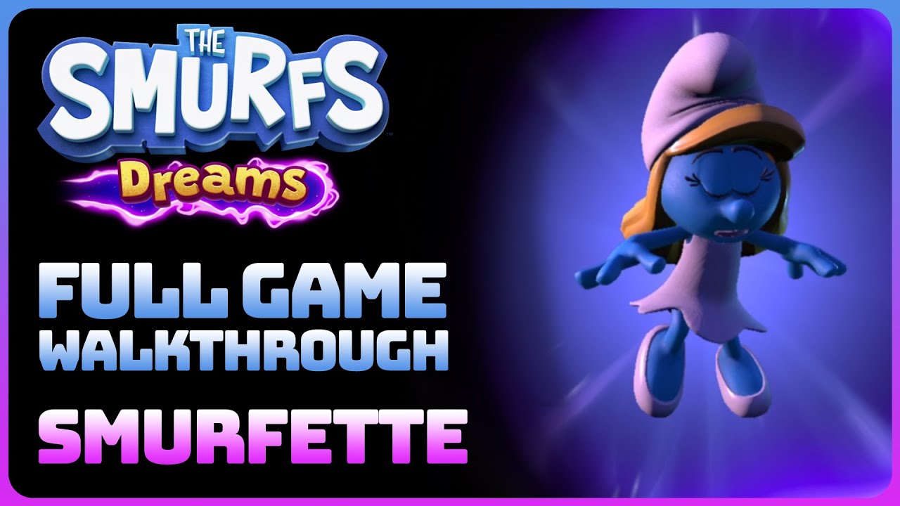 The Smurfs: Dreams - Smurfette's Dream (Full Game Walkthrough || Every ...