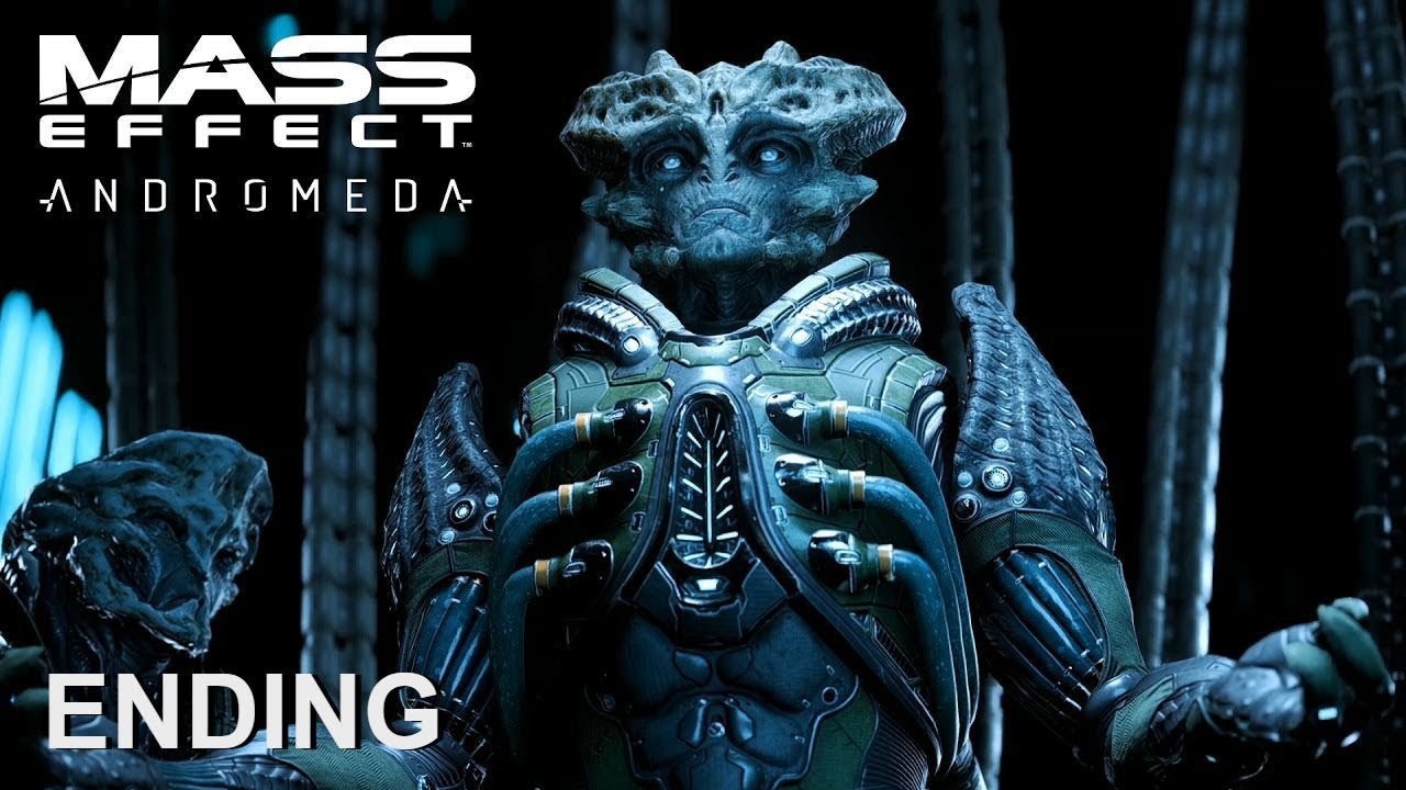 Mass Effect Andromeda | Final Boss Fight | ENDING (PS4) - YouTube