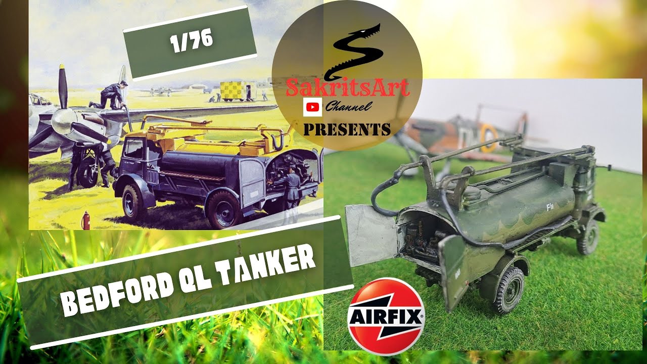 Bedford QL Refueller 1/72 Airfix - YouTube
