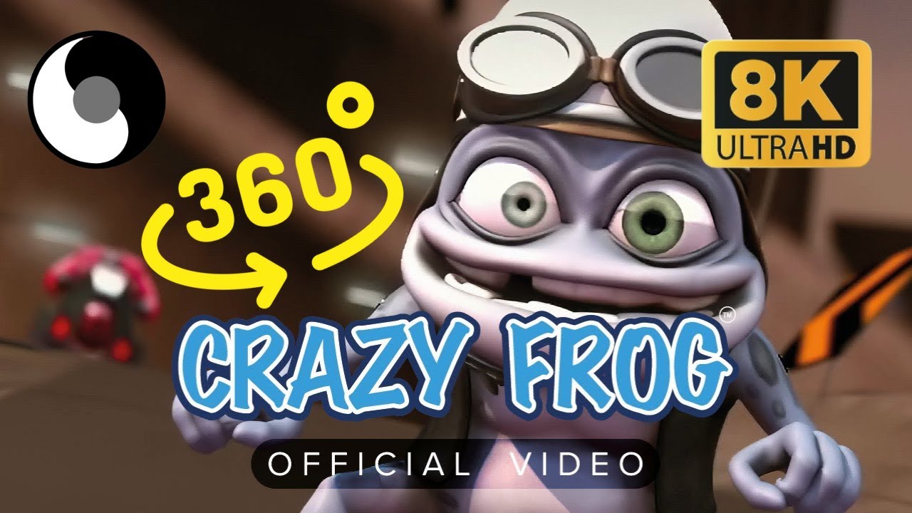 Crazy Frog - Axel F (360 & VR 8K Video) - YouTube