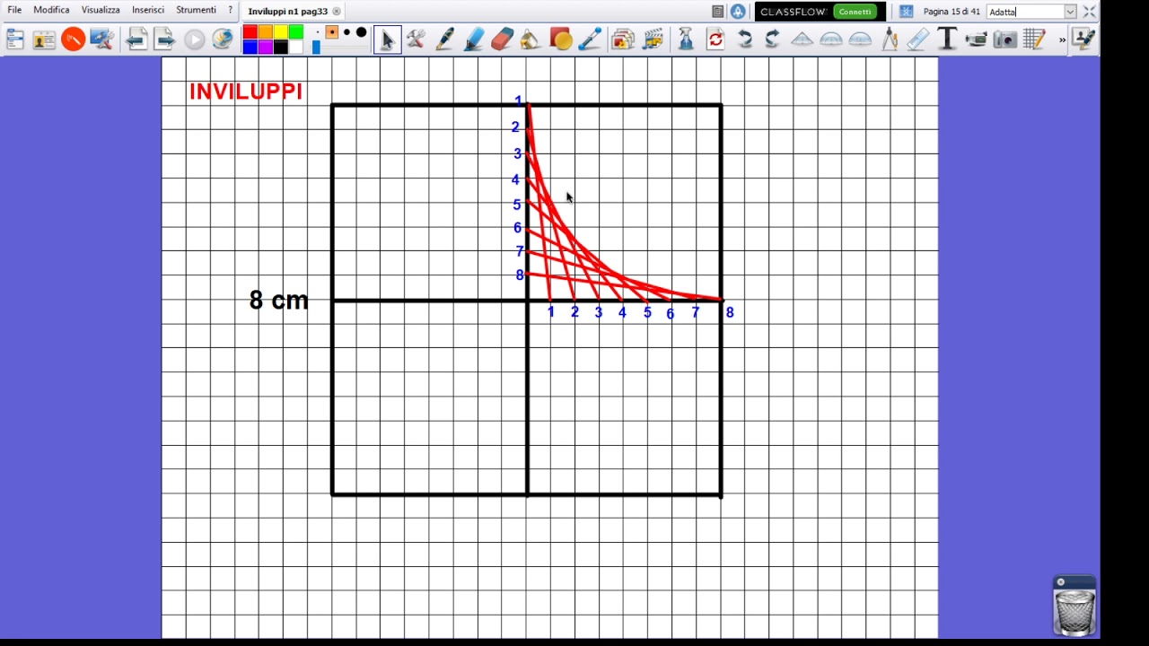Inviluppo da linee rette 1 - YouTube
