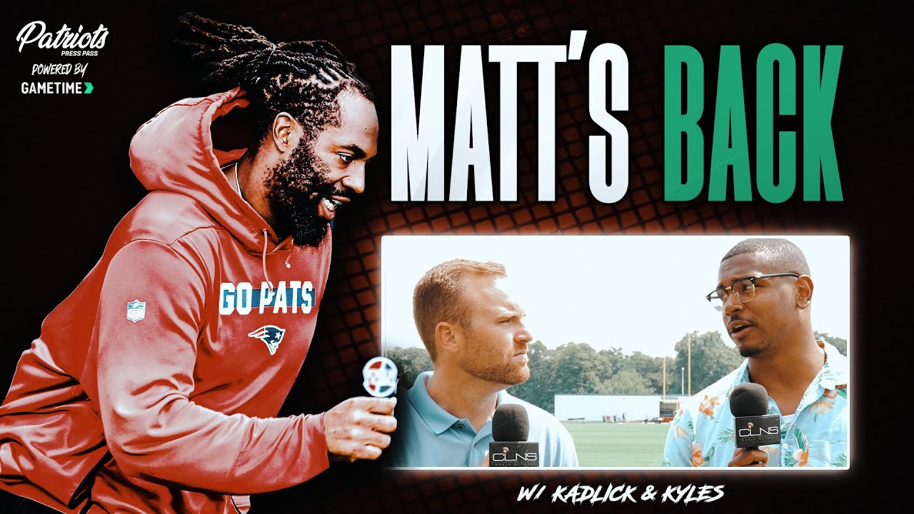 Matthew Judon RETURNS to Patriots Practice - YouTube