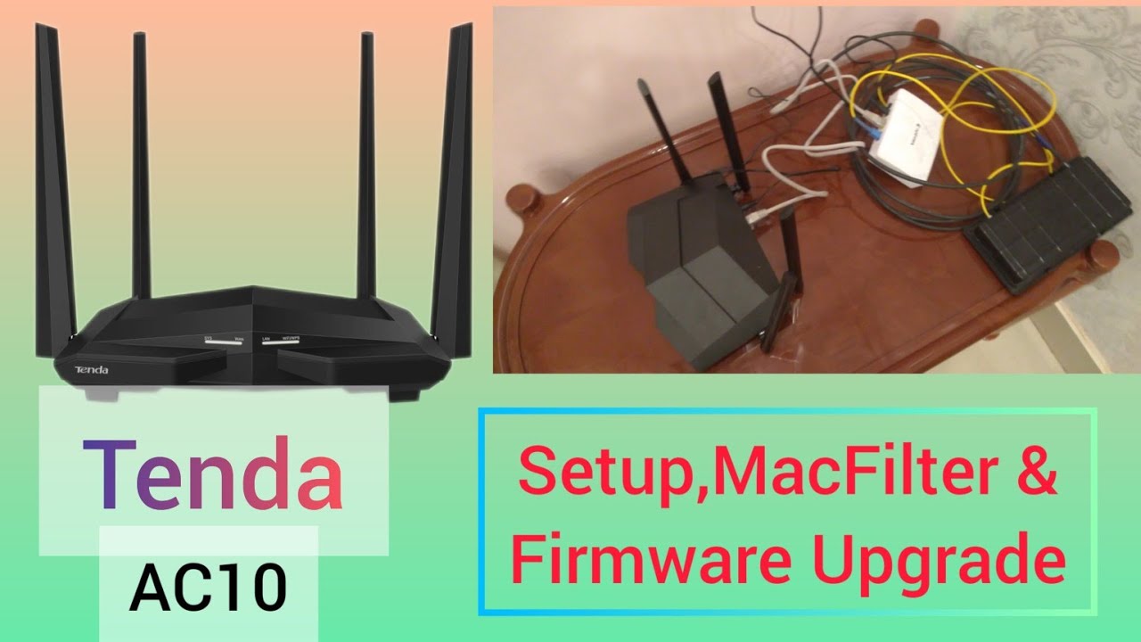 Tenda ac10 Firmware Upgrade,Setup,Mobile Blocked। Tenda Gigabyte Router ...