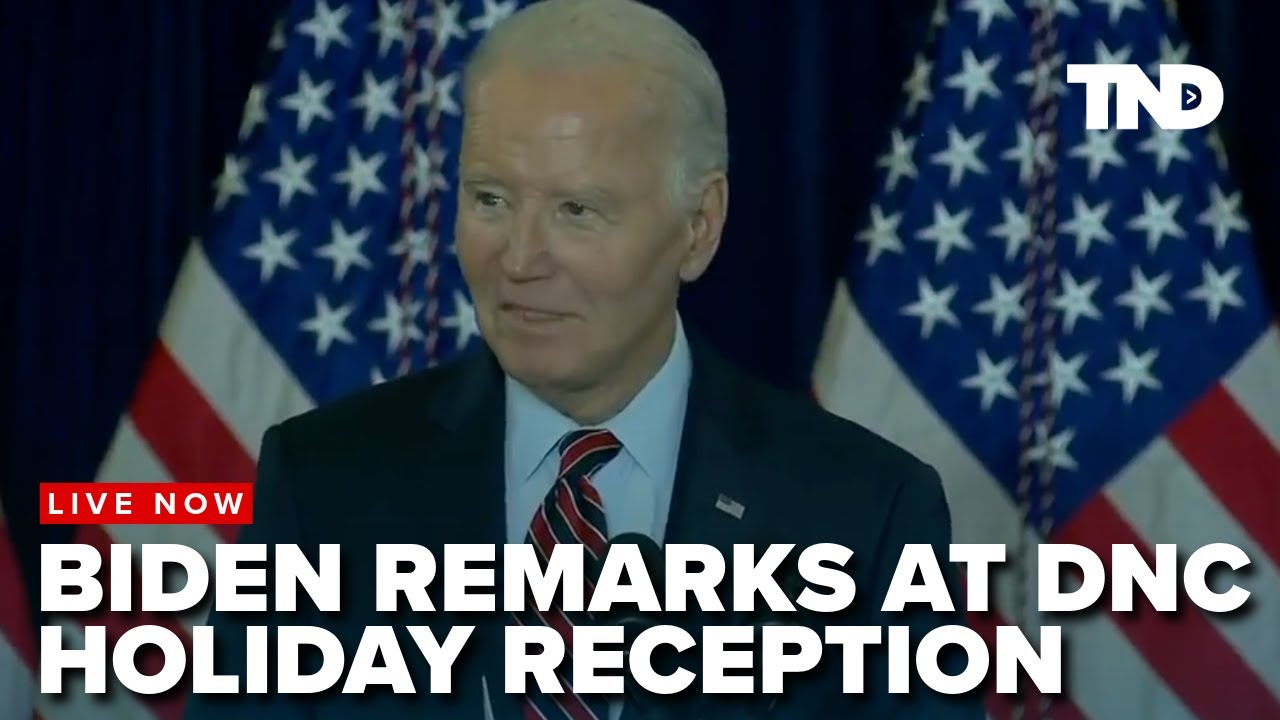 President Biden delivers remarks at the Democratic National Convention ...