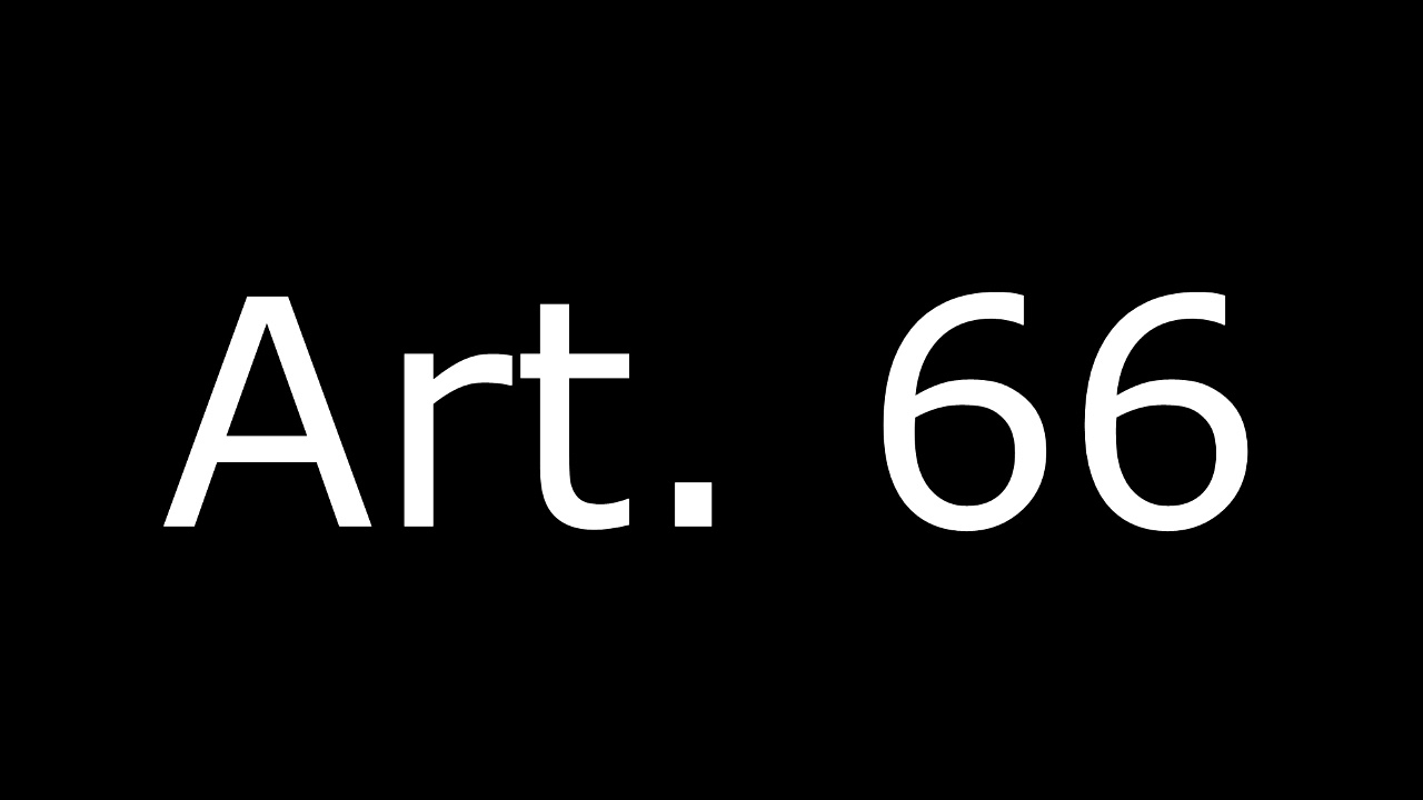 Art 66 CF 88 - YouTube