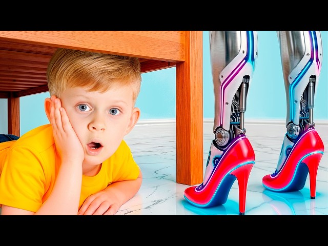Fun Robot Adventures for Kids! - Videos For Kids