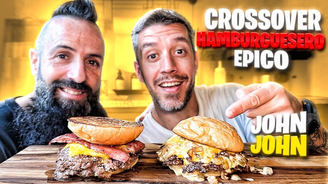 JOHN JOHN BURGER ME PREPARA SMASH BURGERS EN SU CASA - YouTube