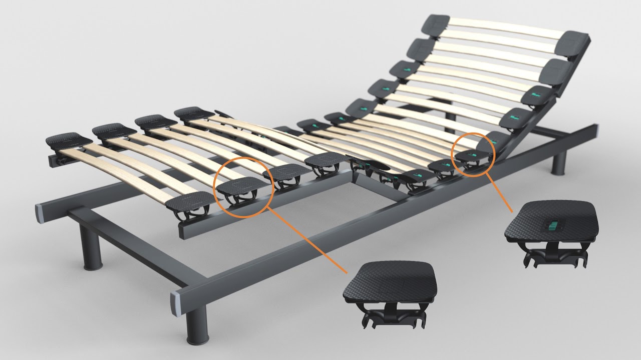 Lambda Smart for slatted bases - YouTube