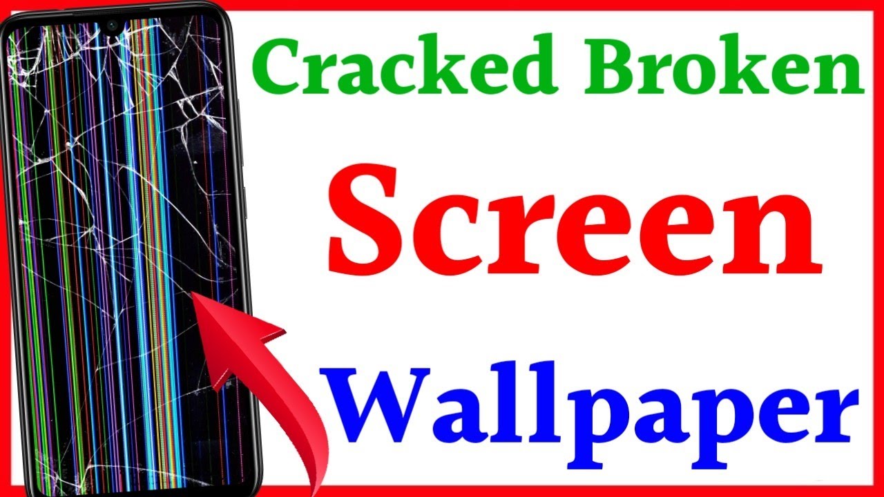Tuti Hui screen wala wallpaper Kaise Lagaye//how to set damage screen ...