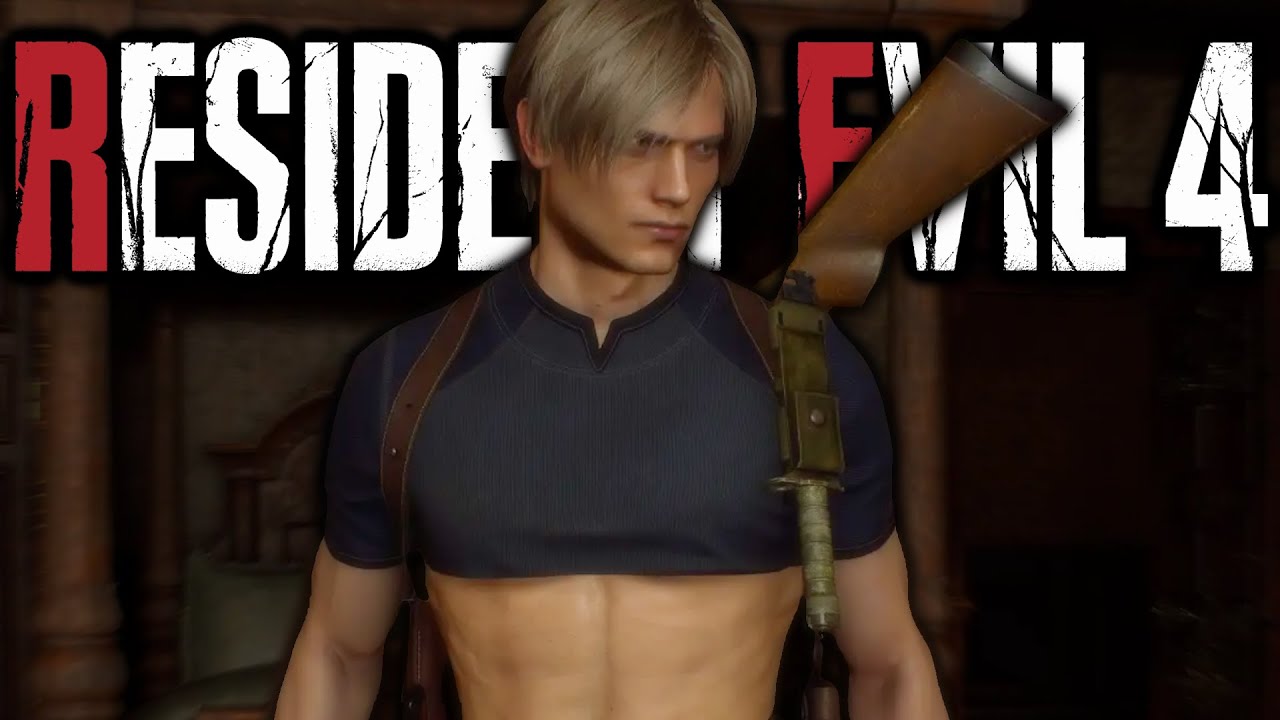 🔴 Playing RESIDENT EVIL 4 until Leon Kennedy whimper audio 💦😩 - YouTube