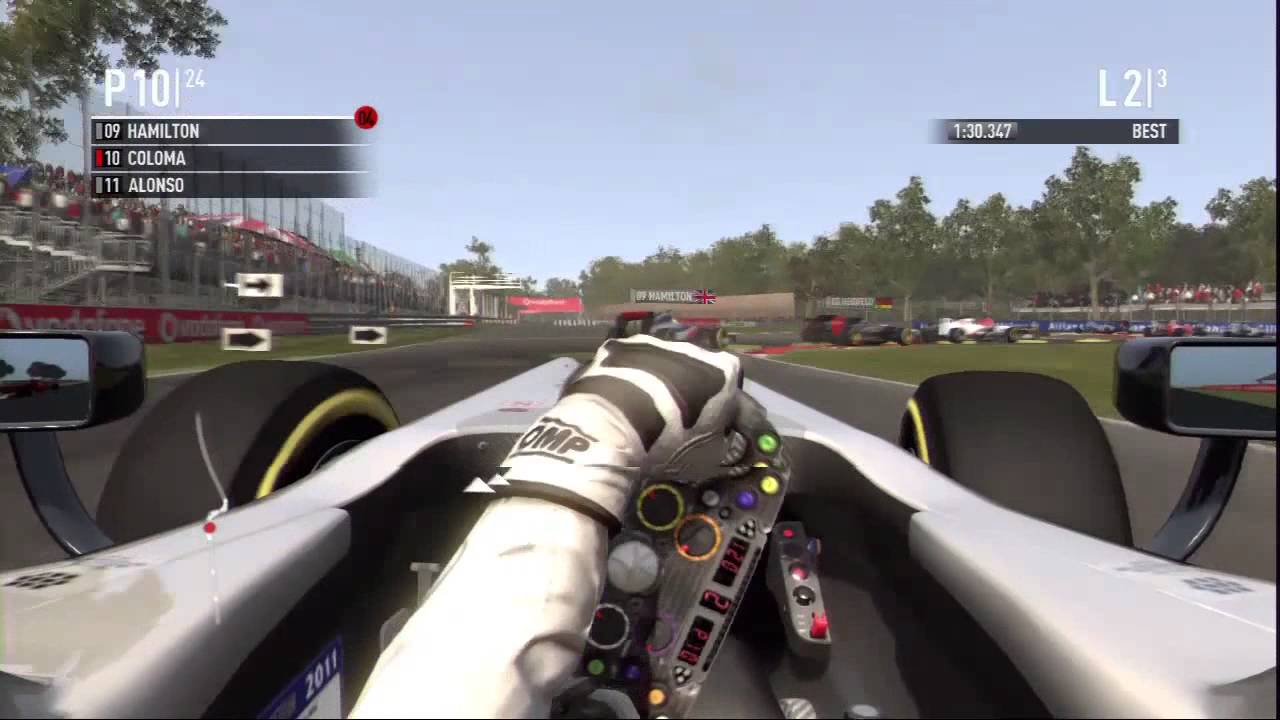 F1 2011 HRT 3% Monaco - YouTube
