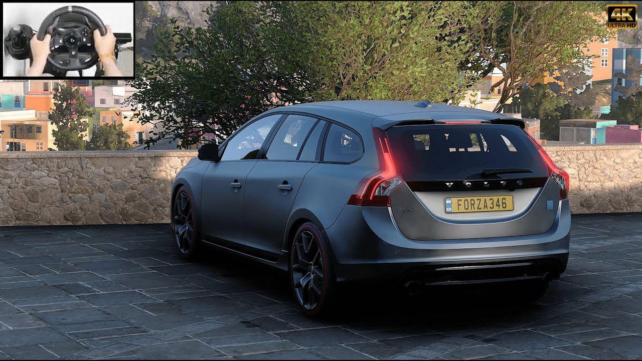 VOLVO V60 POLESTAR | FORZA HORIZON 5 | THRUSTMASTER GAMEPLAY - YouTube