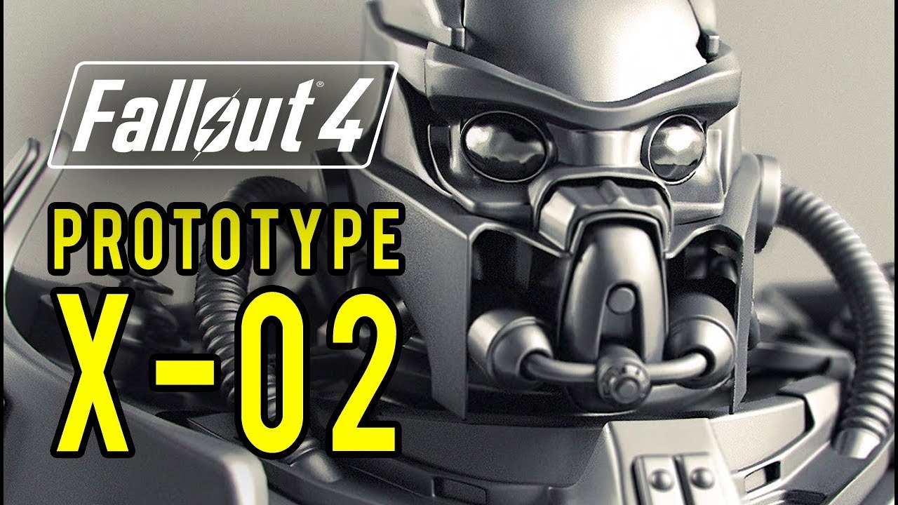 FALLOUT 4 ARMURE PROTOTYPE X-02 ! (MOD) - YouTube