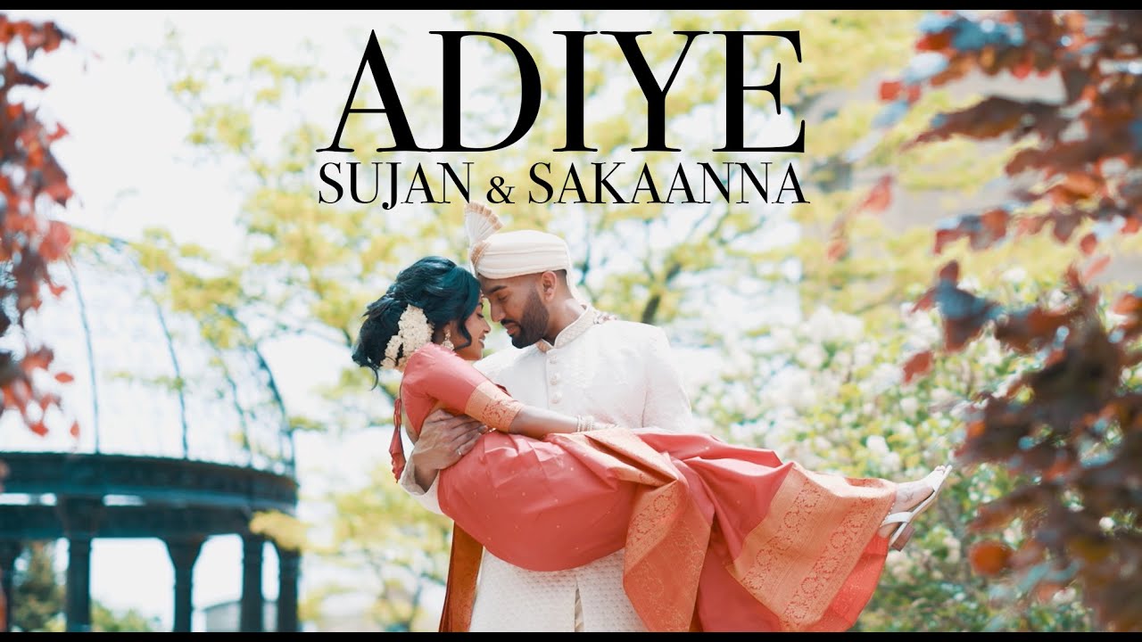 Adiye (4K) | Sujan & Sakaanna | Tamil Wedding Highlights - YouTube