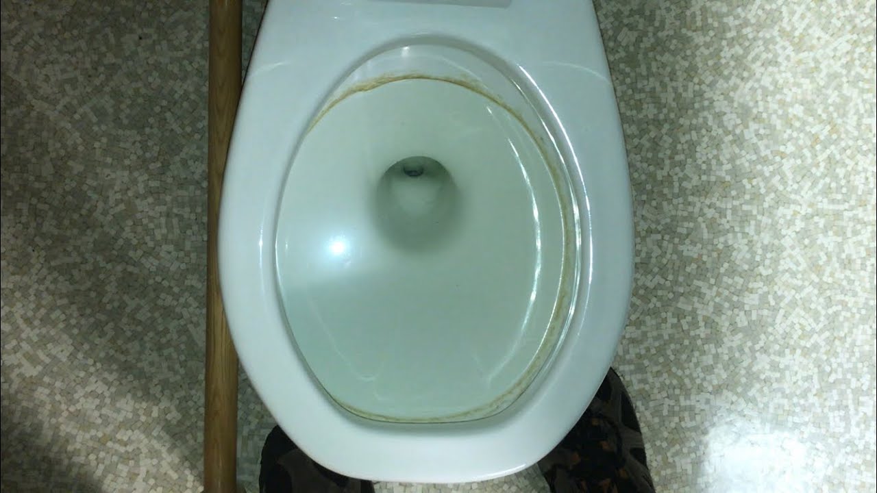 1987 American Standard Baby Devoro Toilet - YouTube