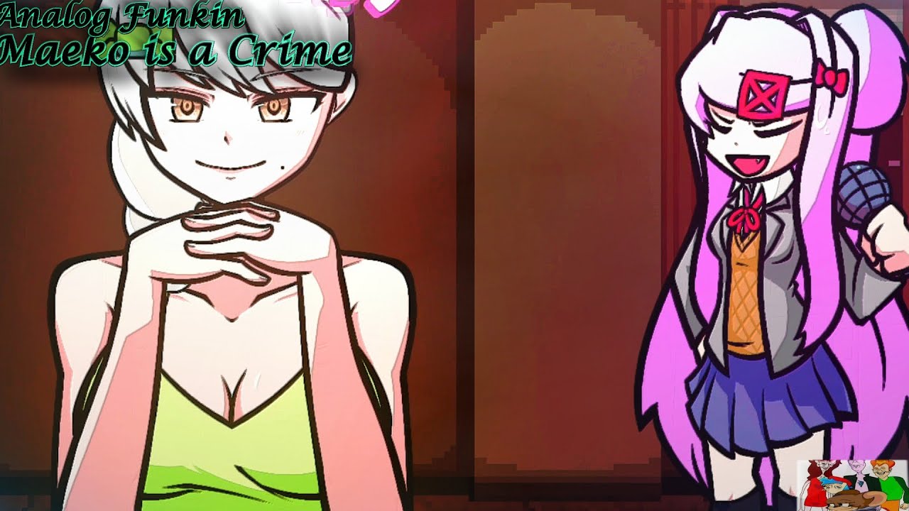 Friday Night Funkin' Doki Mixes (DDLC FNF Mod) It's Maeko VS Satsurika ...