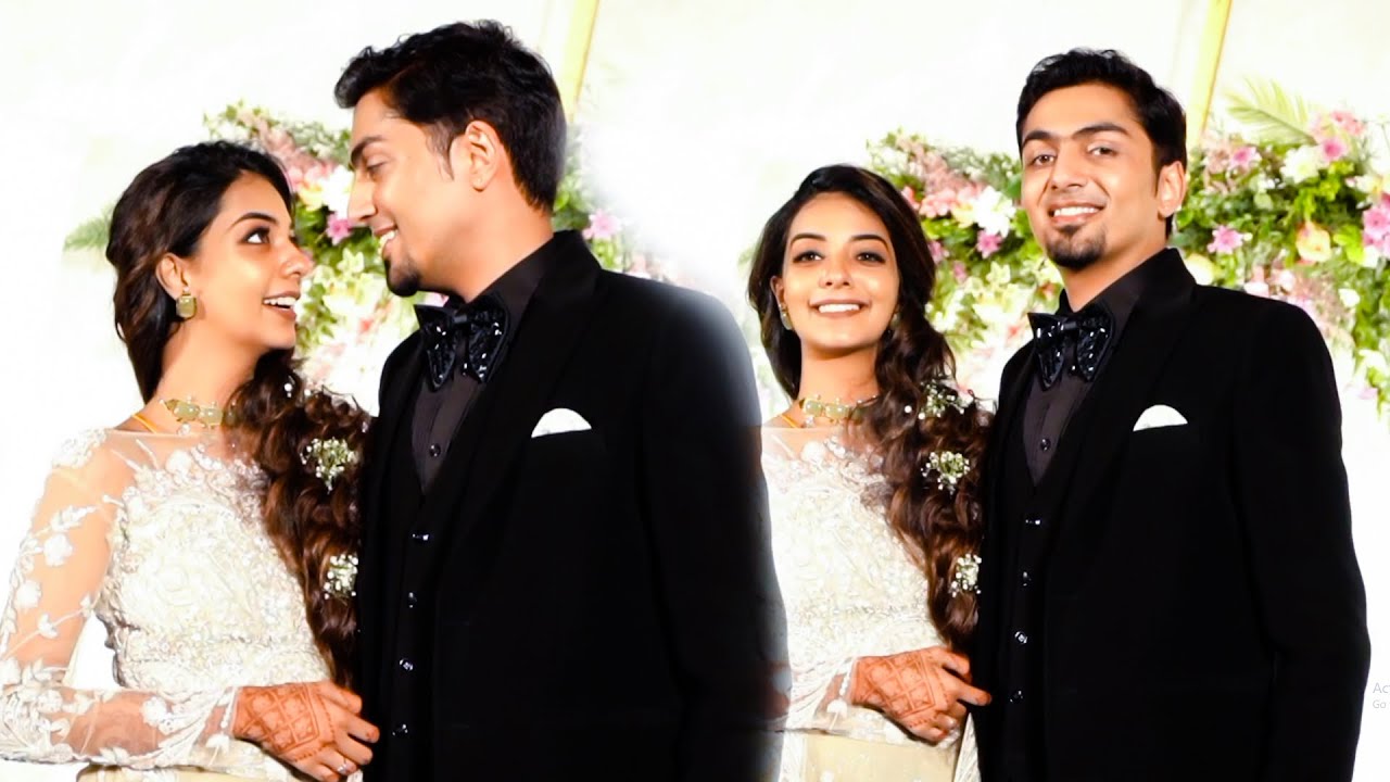 June Movie Actress Vaishnavi Wedding Reception | Actress Vaishnavi ...