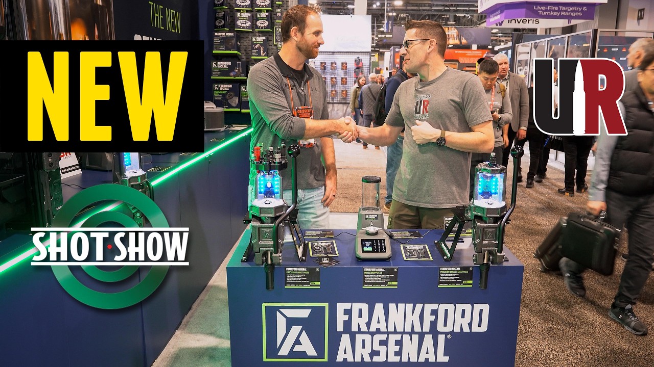 SHOT Show 2025: NEW From Frankford Arsenal (Turret Press & More) - YouTube