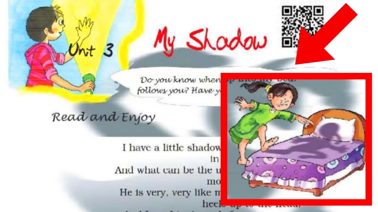 Class-5 || My Shadow Poem || With Question Answers || English Marigold ...