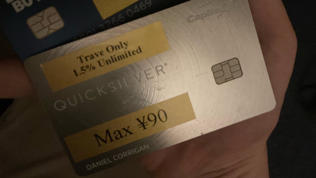 Capital one quicksilver review - YouTube