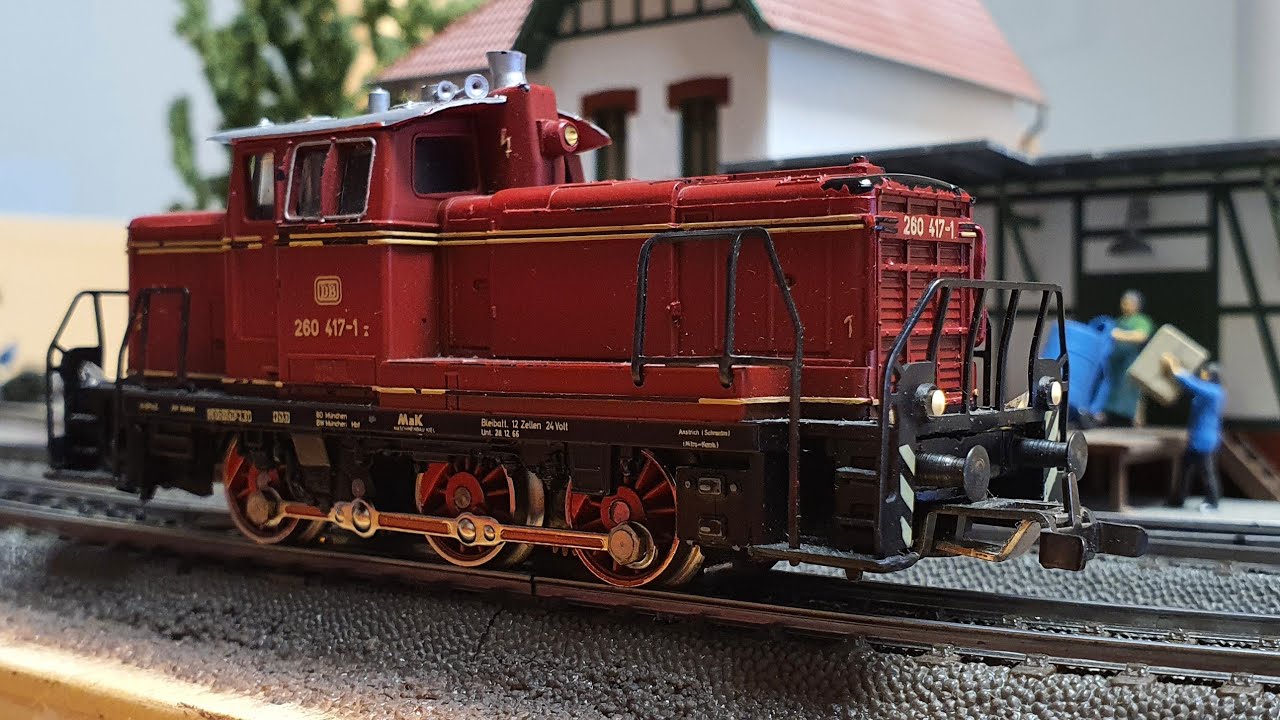 Märklin 3065 DB 260 417-1 mit ESU Loksound 5 | "echtes" ESU 5 Projekt ...