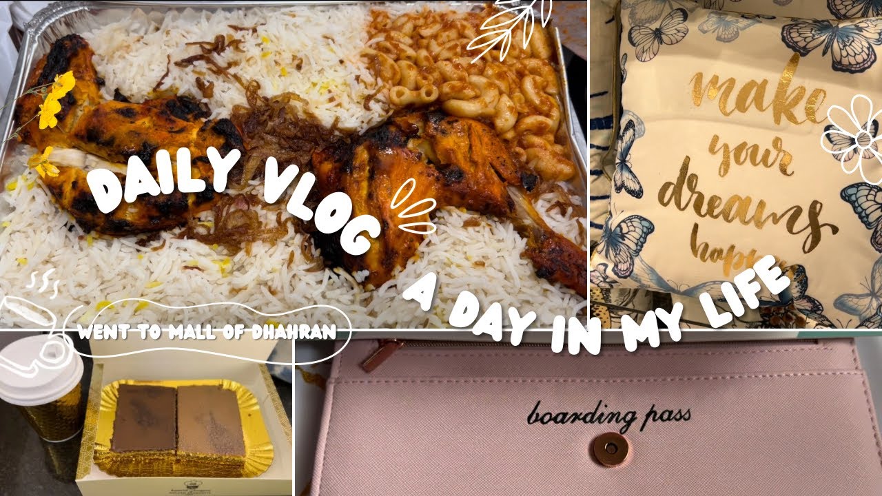 Went to Mall of Dhahran | Zad Sultan se lunch kia #dailyvlog #mall # ...