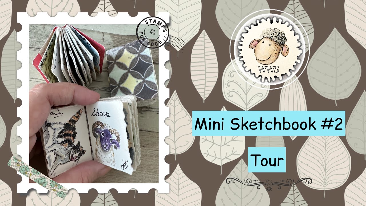 MINI SKETCHBOOK TOUR, #2, SAUNDERS WATERFORD PAPER #sketchbooktour # ...