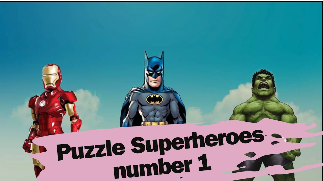 Wrong Heards superheroes puzzle number 1 - YouTube