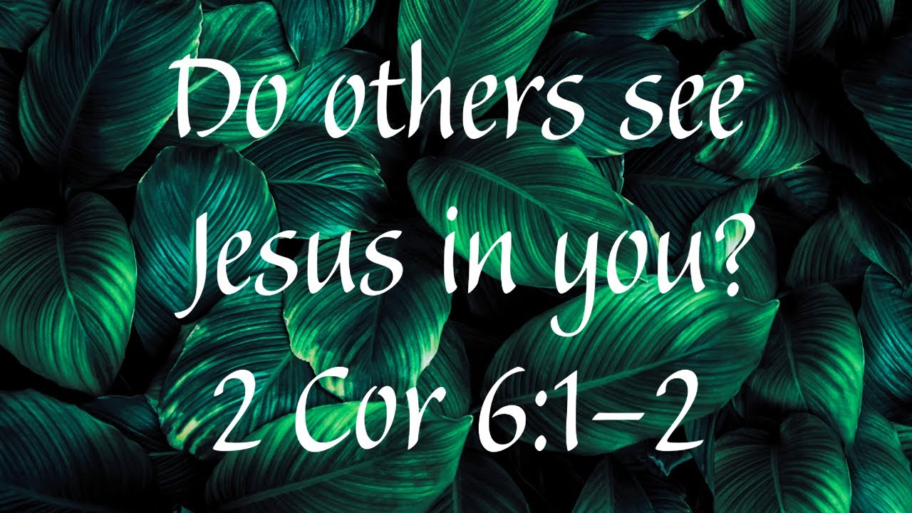 Do others see Jesus in you? with Bro: Brad - YouTube