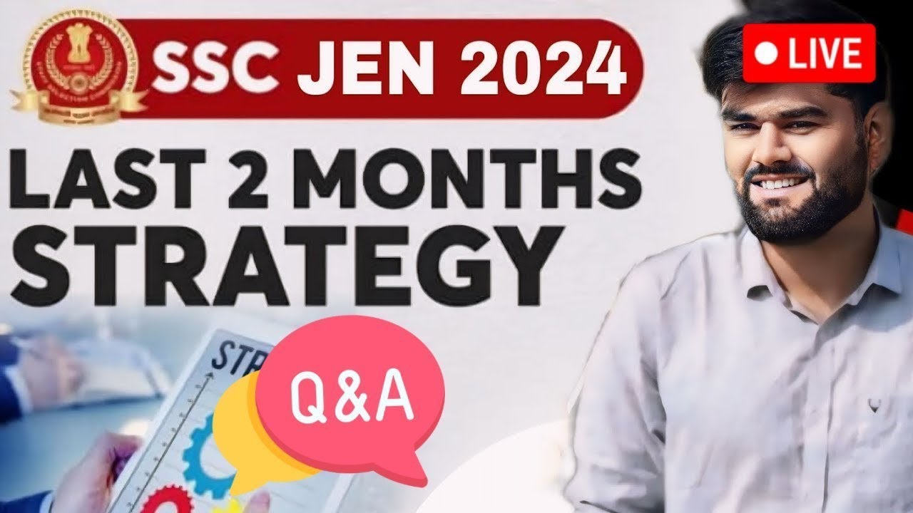 Doubts regarding SSC JEN 2024 Preparation & Motivation|| SSC JEN 2024 ...