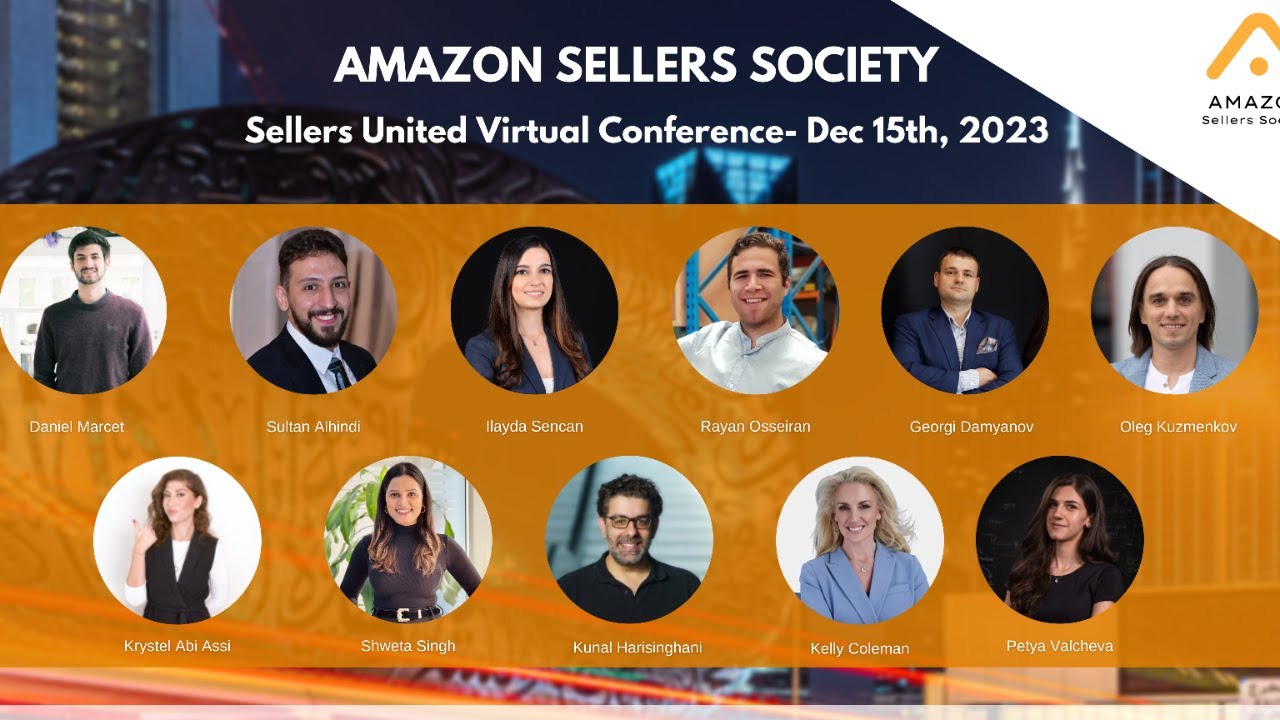 🔴 Live Virtual Summit - Sellers United by Amazon Sellers Society on Dec ...