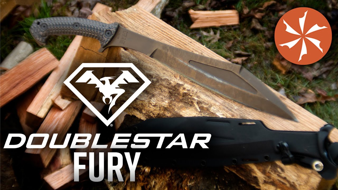 DoubleStar Fury Machete: From Tactical to Bushcraft - KnifeCenter ...