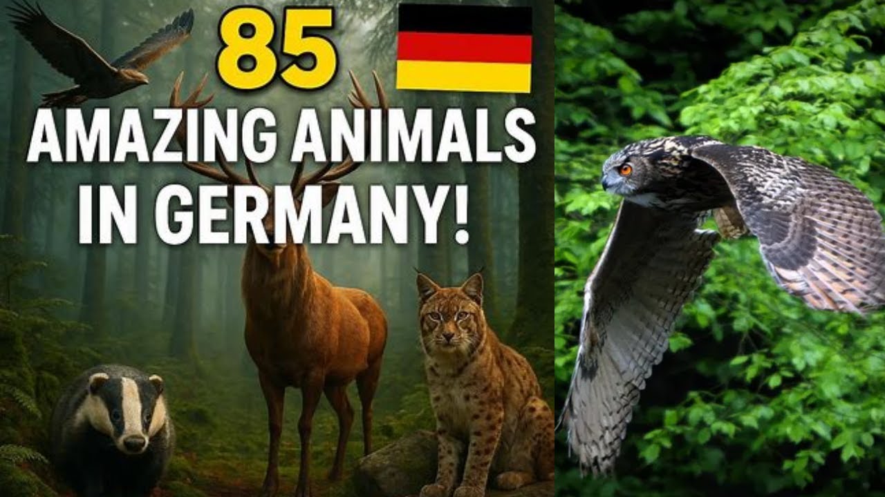 85 Amazing Animals Found in Germany You Didn’t Know Exist! 🇩🇪🦌 - YouTube