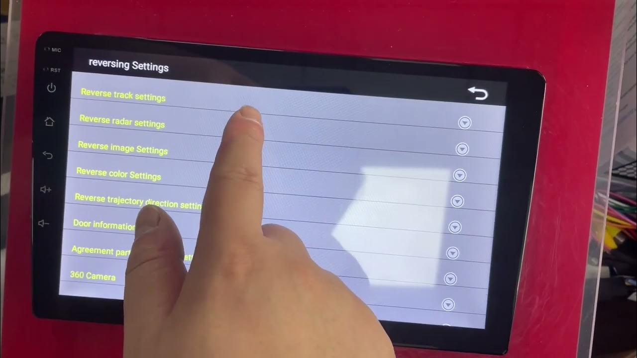 SEPTON Q91 Reverse Trajectory And Reverse Assist Line - YouTube