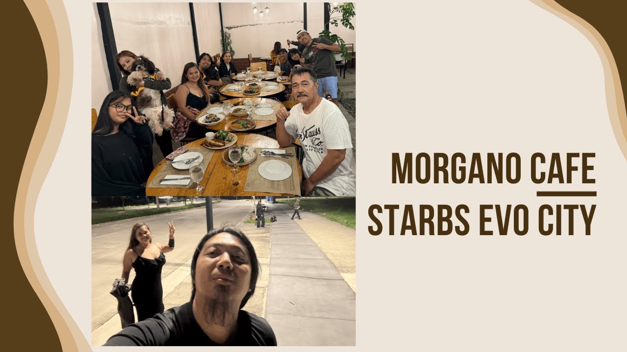 MORGANO AT KAPE SA EVO CITY - SOBRANG LAMIG! - YouTube
