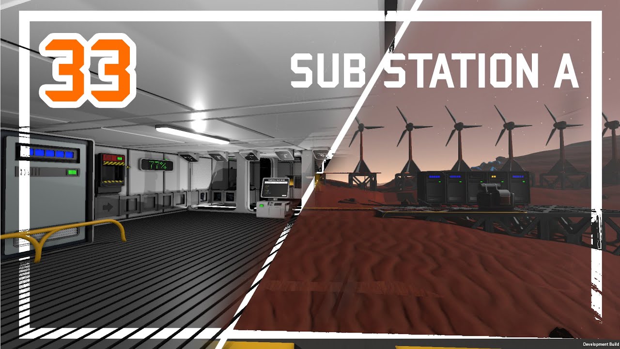 Sub Station A - Episode 33 - Let's Survive MARS Stationeers - YouTube