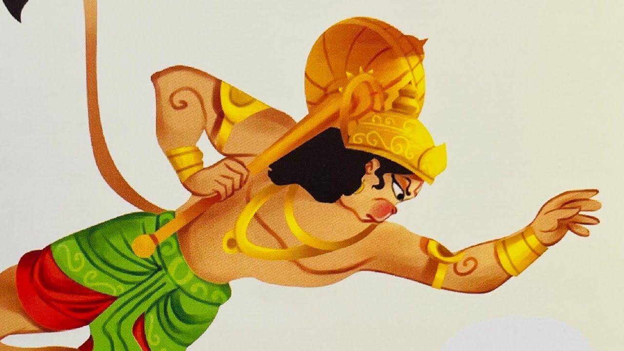 Hanuman's Long Jump - Gīta Wisdom Tales - YouTube