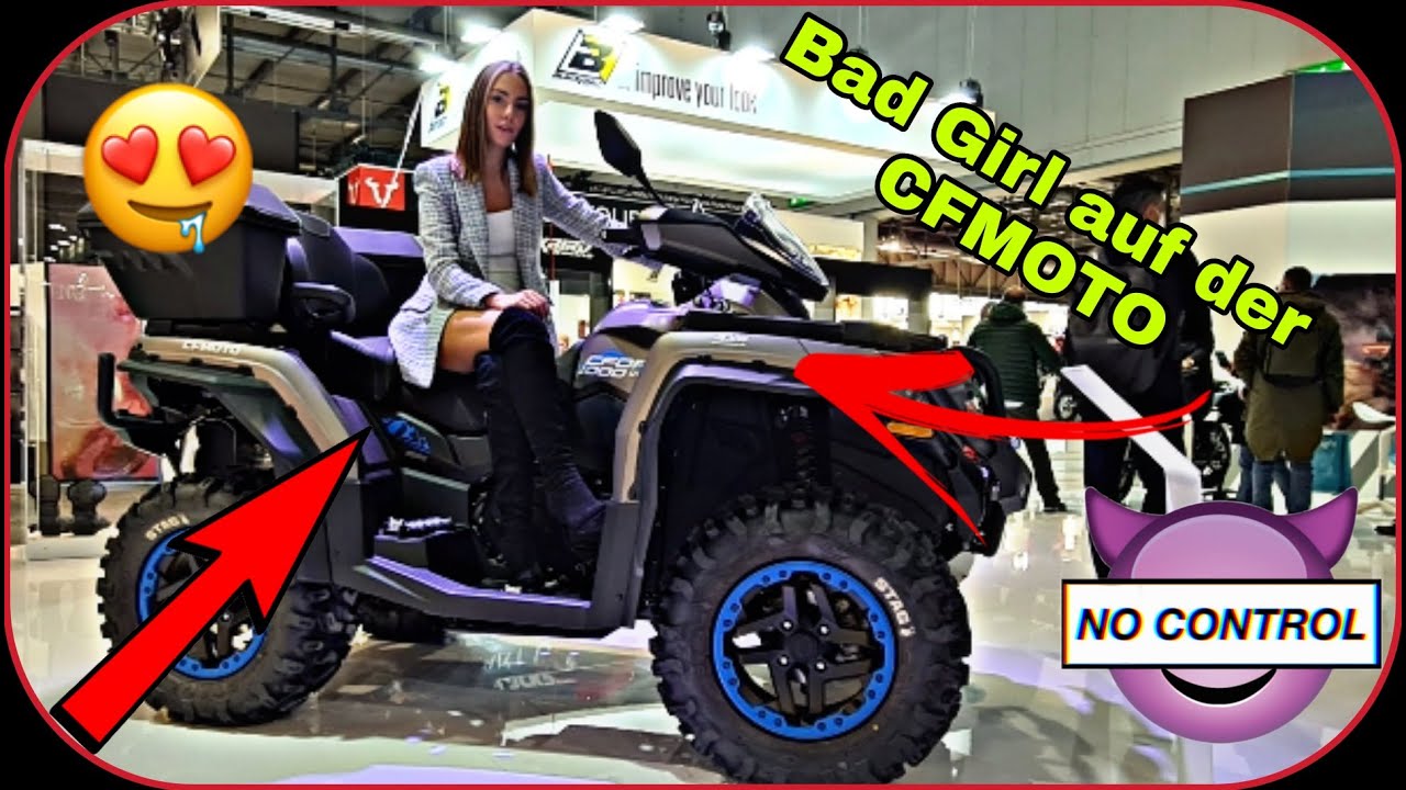 EICMA 2021 CFMOTO NEUHEITEN (SHOW GIRL) - YouTube