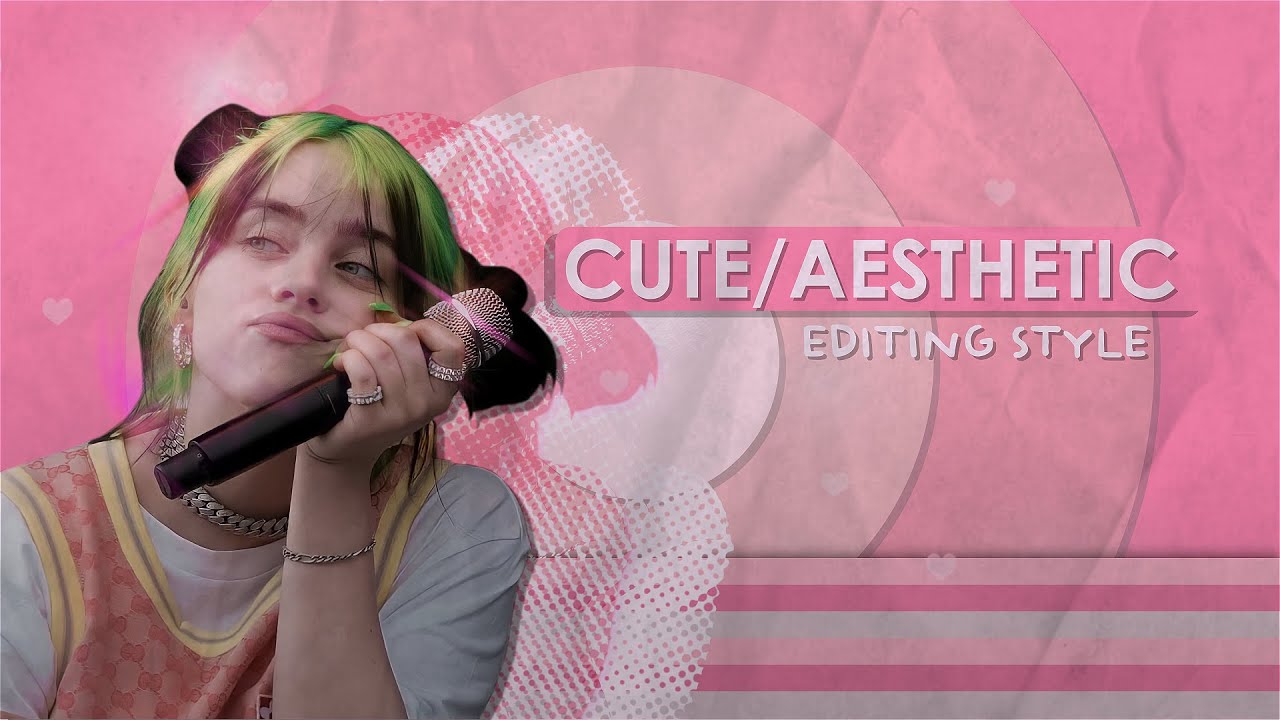 cute/aesthetic editing style TUTORIAL | effects, overlays, fonts etc ...