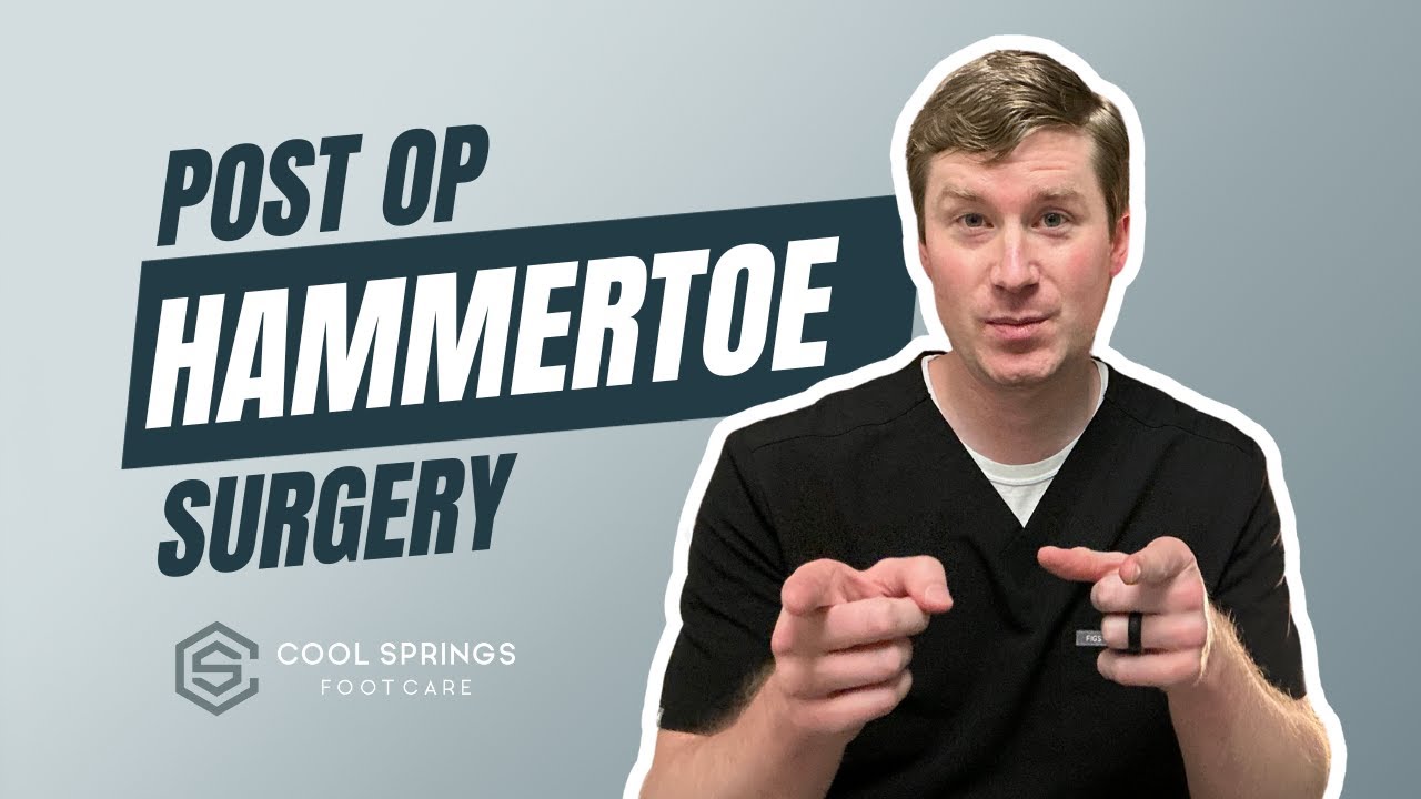 Minimally Invasive Hammertoe Surgery | What To Expect - YouTube